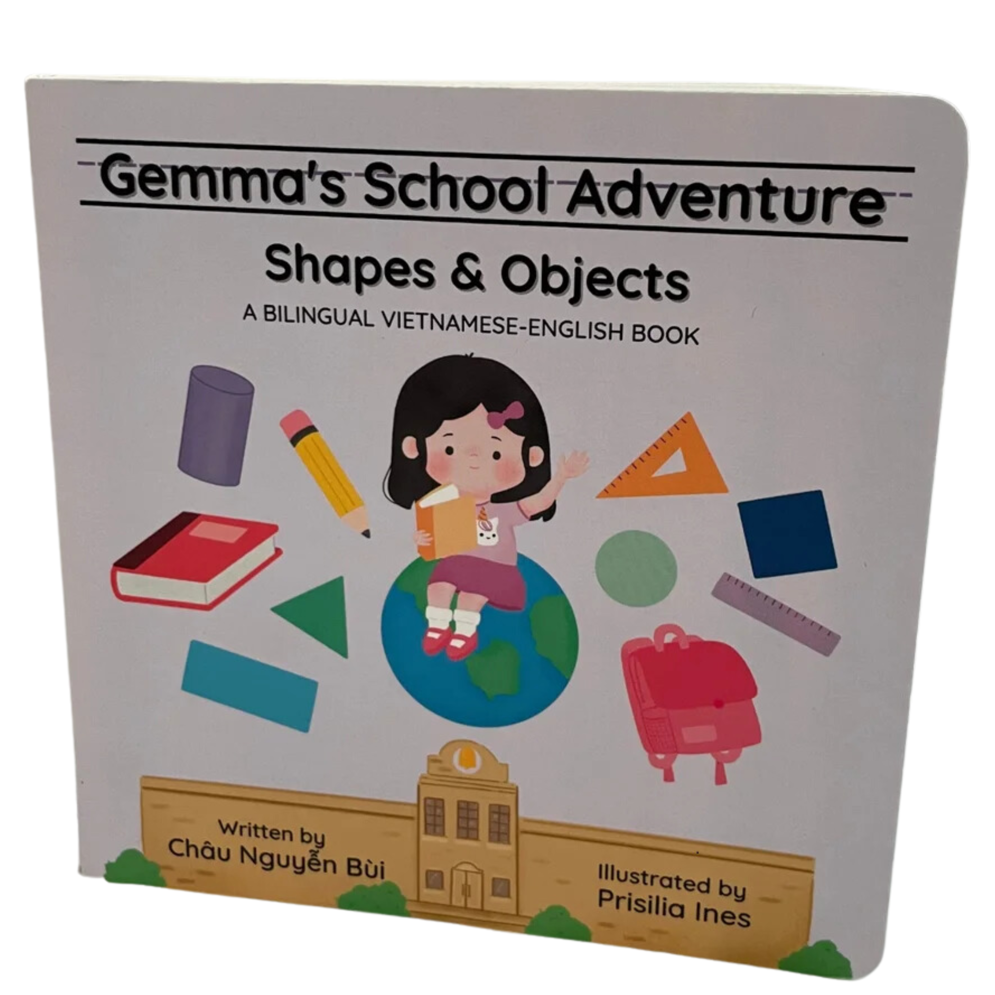 Bilingual Gemma's School Adventure: Shapes & Objects – VietCan Books