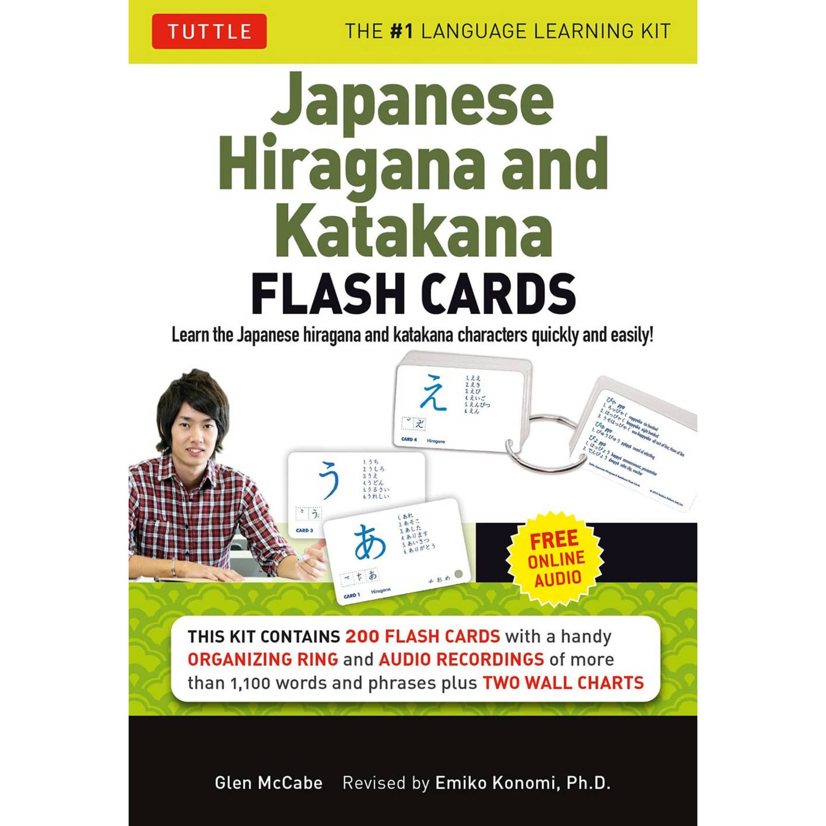 Japanese Hiragana and Katakana Flash Cards Kit: Learn the Two Japanese ...