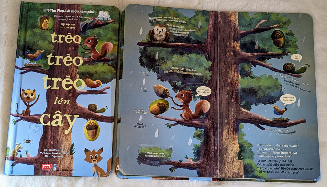 Bilingual Up Up Up In The Tree | Trèo Trèo Trèo Lên Cây - song ngữ PRE ...